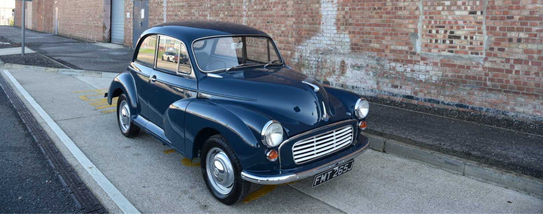 Last Morris Minor saloon built returns to Cowley