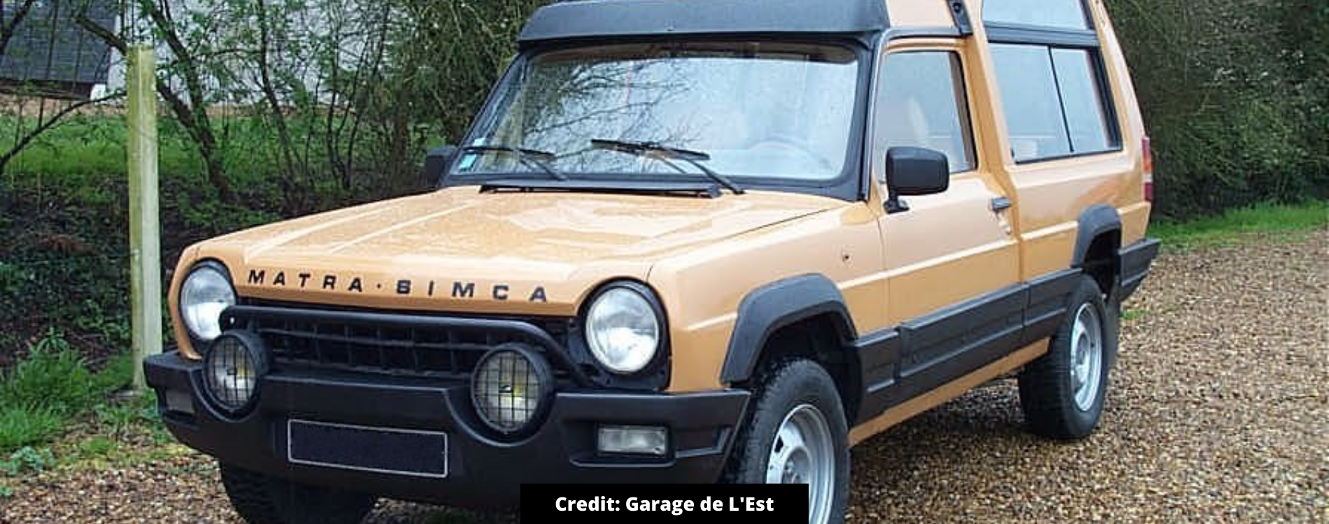Matra Rancho: 40 years ahead of its time