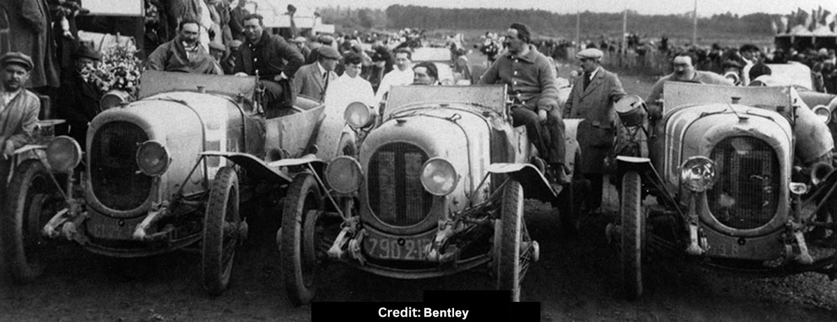 100 years since Bentley first won Le Mans